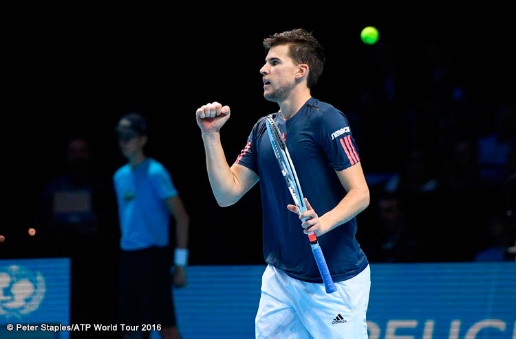 Dominic Thiem é o quarto tenista qualificado para Londres