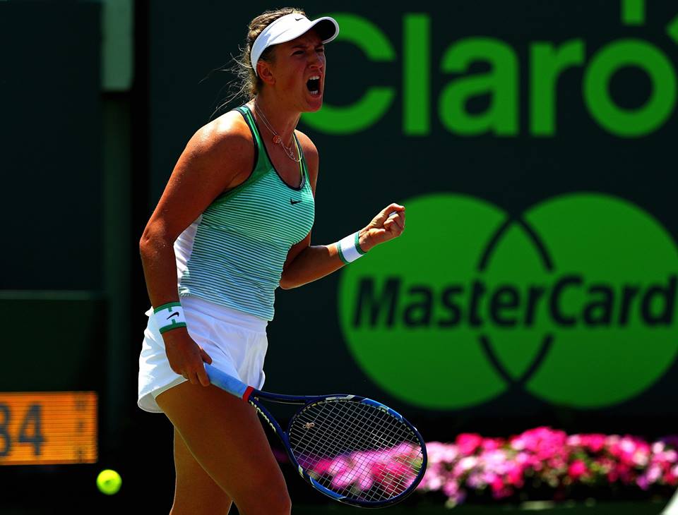 Azarenka prossegue retorno ao tour com "passeio" na primeira ronda de Miami