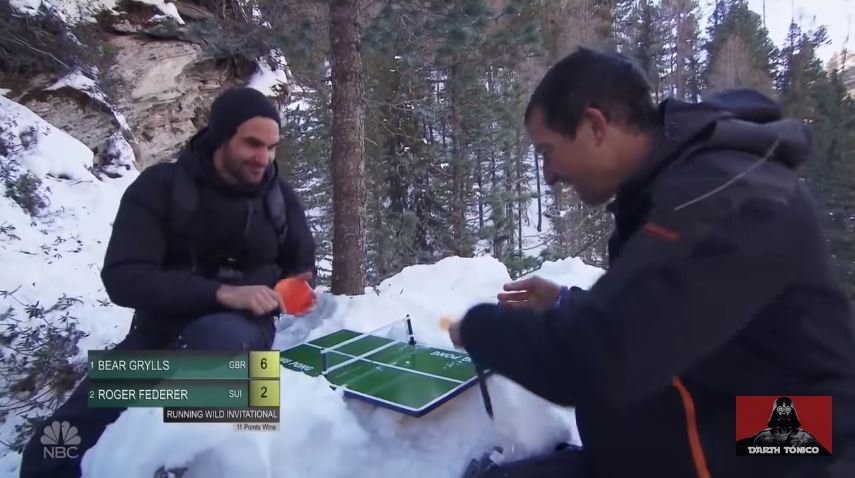 Vídeo: o episódio completo da aventura de Roger Federer com Bear Grylls