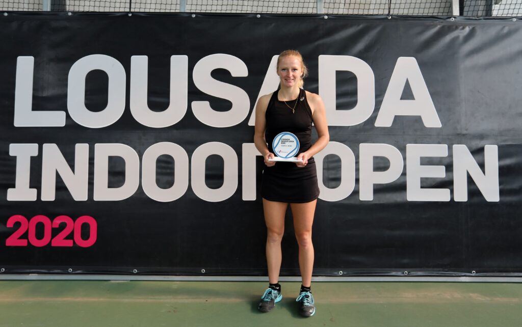 Lara Salden confirma favoritismo e conquista o Lousada Indoor Open II