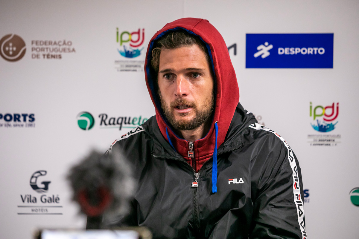 Pedro Sousa: "O primeiro e o terceiro set foram os meus melhores da semana"