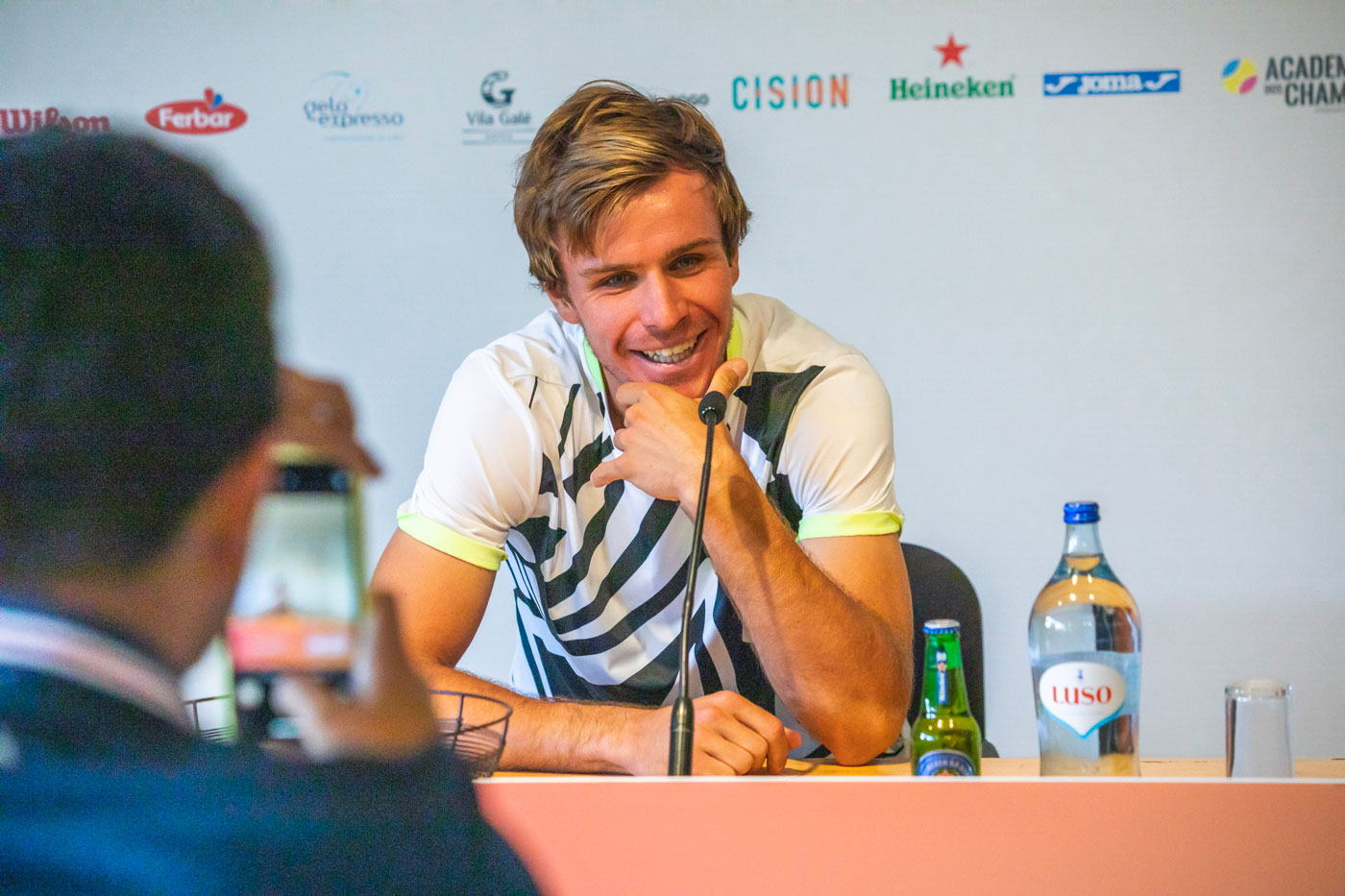 Dmitry Popko desvenda o sorriso: "vou recordar esta semana para sempre"