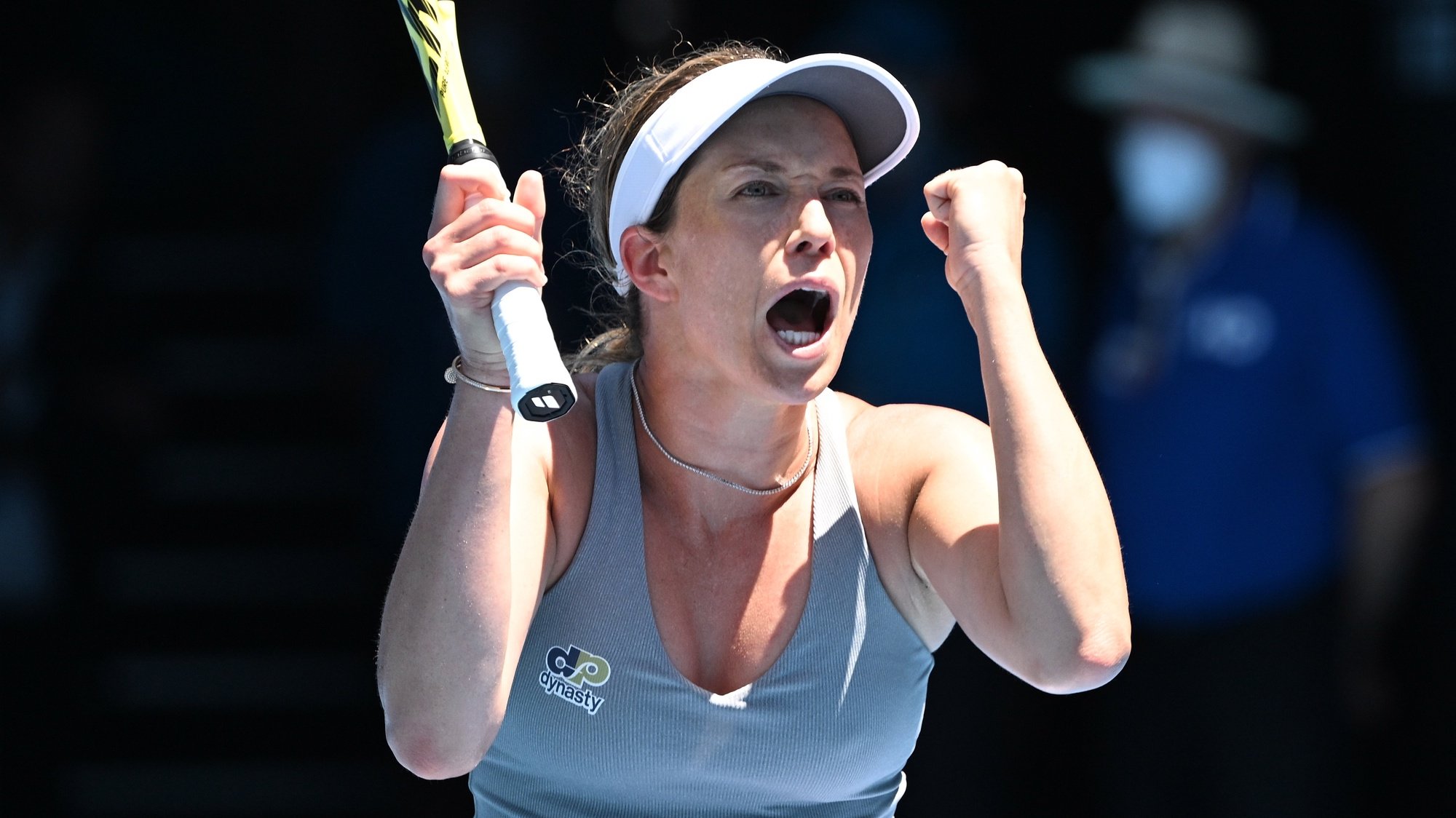 Danielle Collins arrasa e estreia-se em finais do Grand Slam no ...