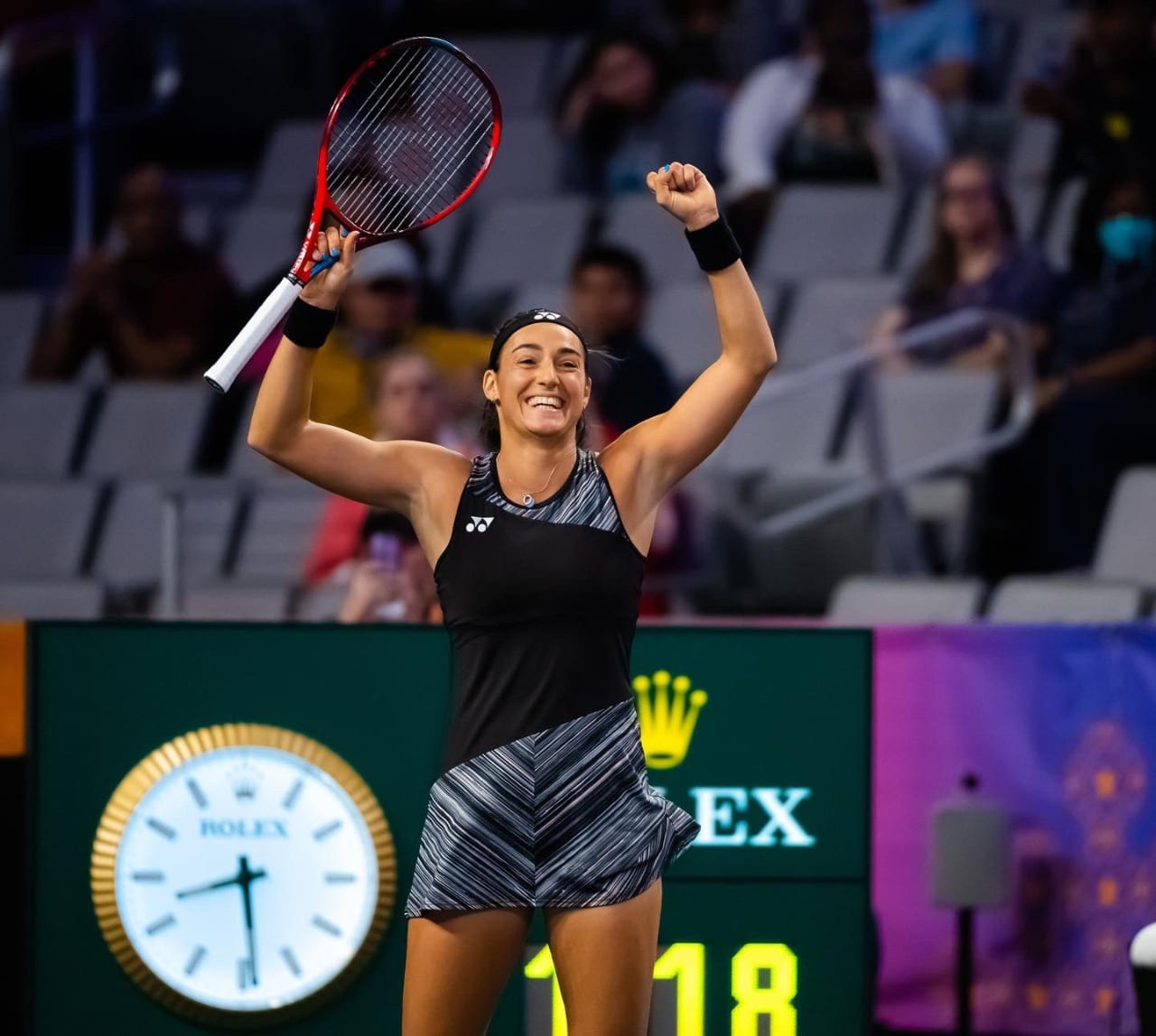 Caroline Garcia garante a maior final da carreira com uma master class ...