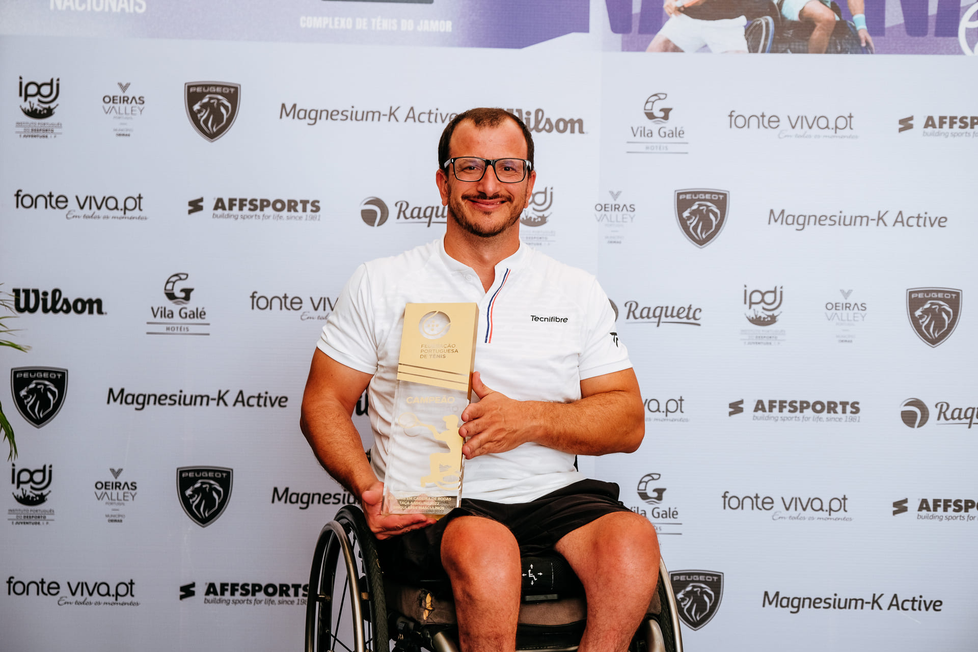 João Couceiro é o novo campeão nacional de ténis em cadeira de rodas