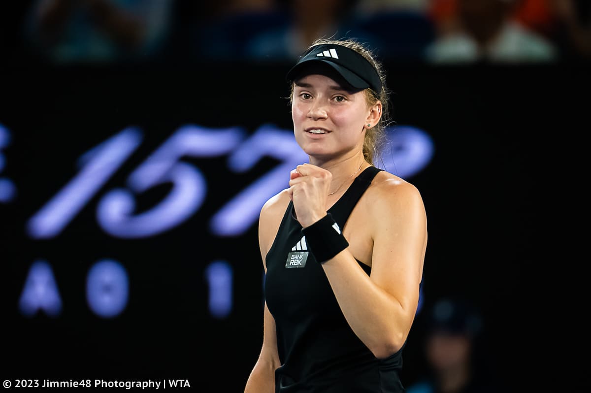 Elena Rybakina é a primeira semifinalista do Australian Open