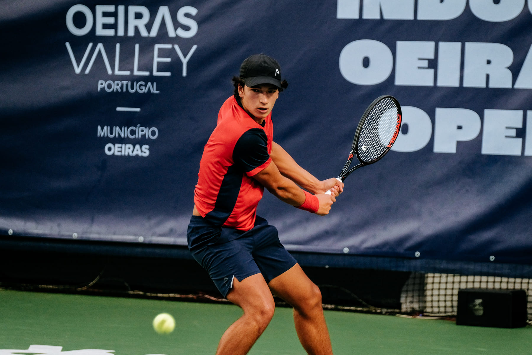 Henrique Rocha travado no qualifying do Indoor Oeiras Open 2