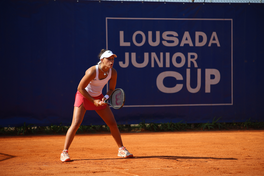 Maria Garcia e João Dinis Silva nas meias-finais da Lousada Junior Cup