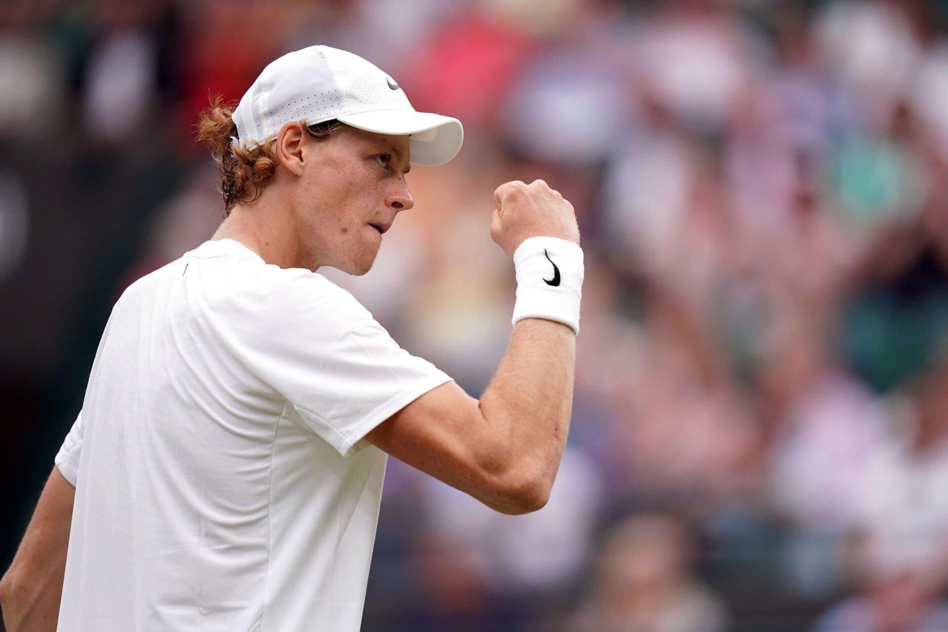 Jannik Sinner atinge em Wimbledon a primeira meia-final de torneios do Grand Slam