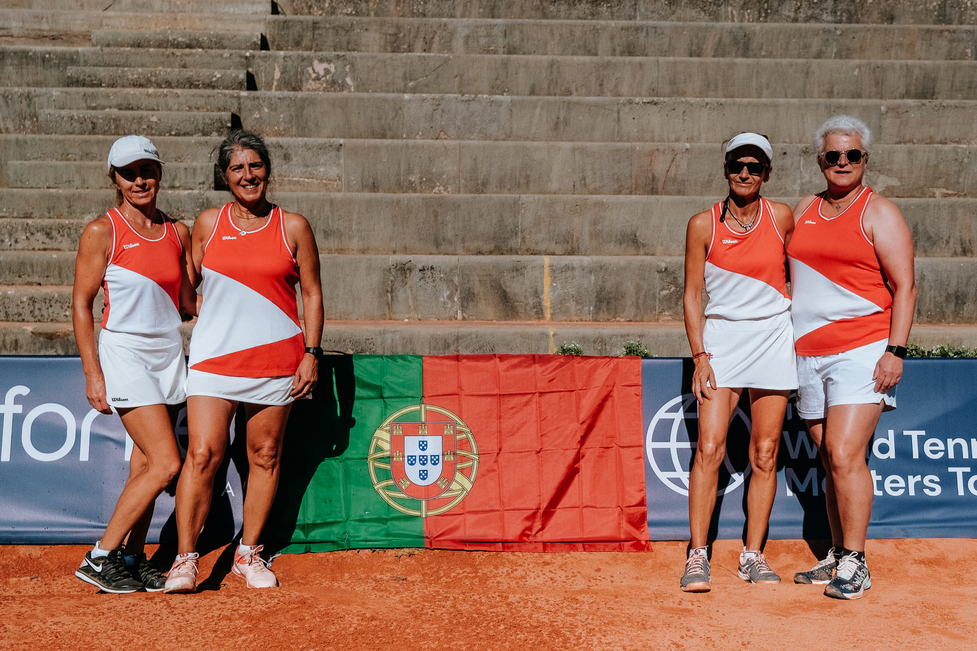 Seleção feminina de +55 termina Mundial de Veteranos no 12.º lugar