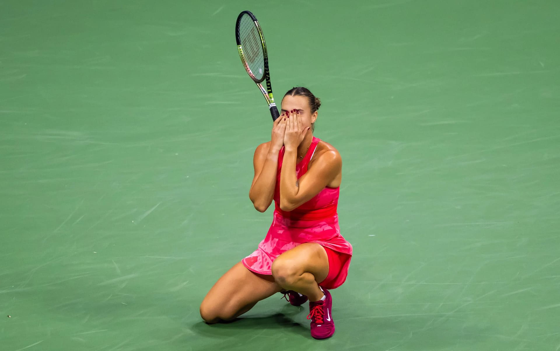 Sabalenka esquece-se do match tie-break e celebra apuramento para a final demasiado cedo