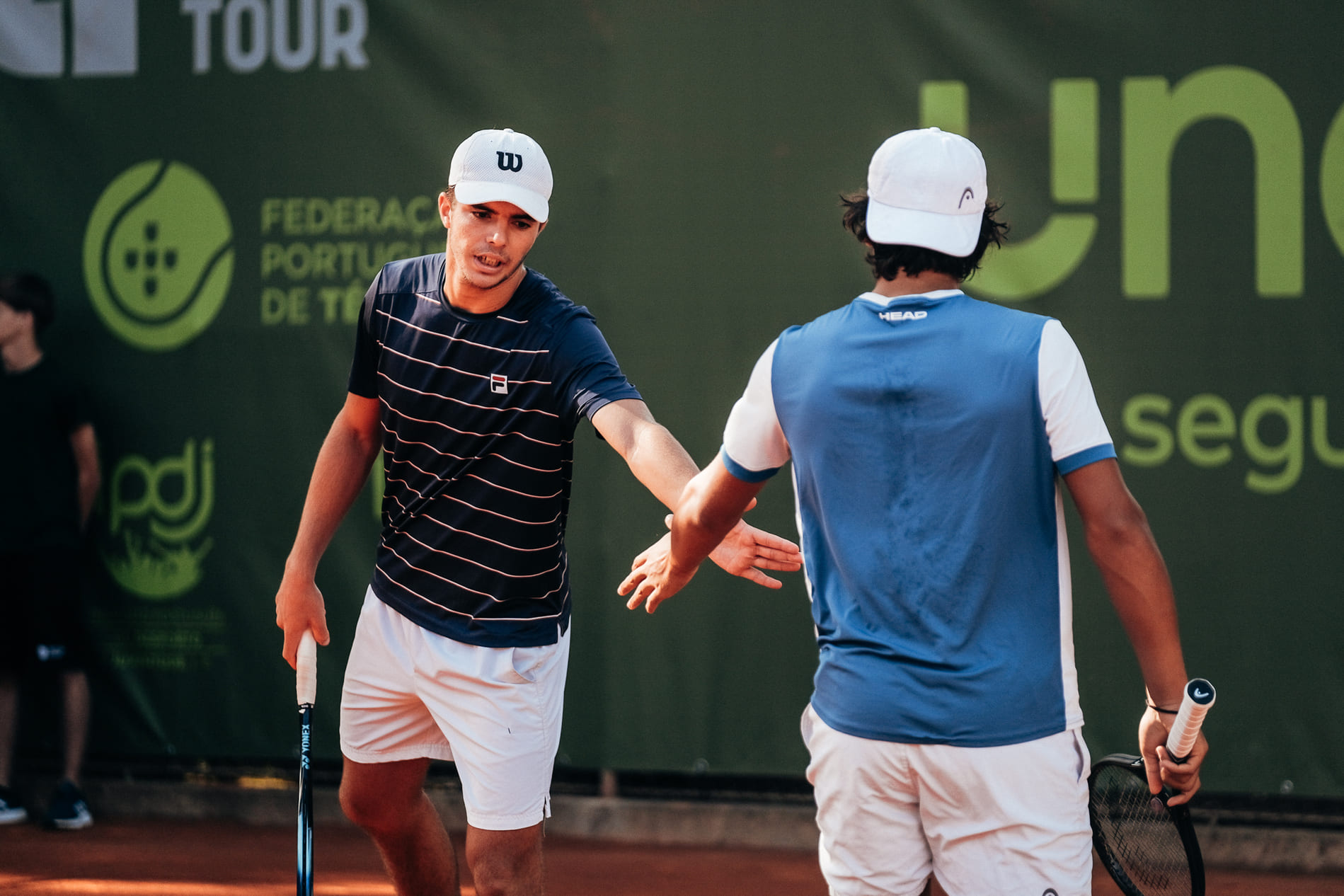 Jaime Faria e Henrique Rocha voltam a vencer e apuram-se para a terceira meia-final Challenger ...