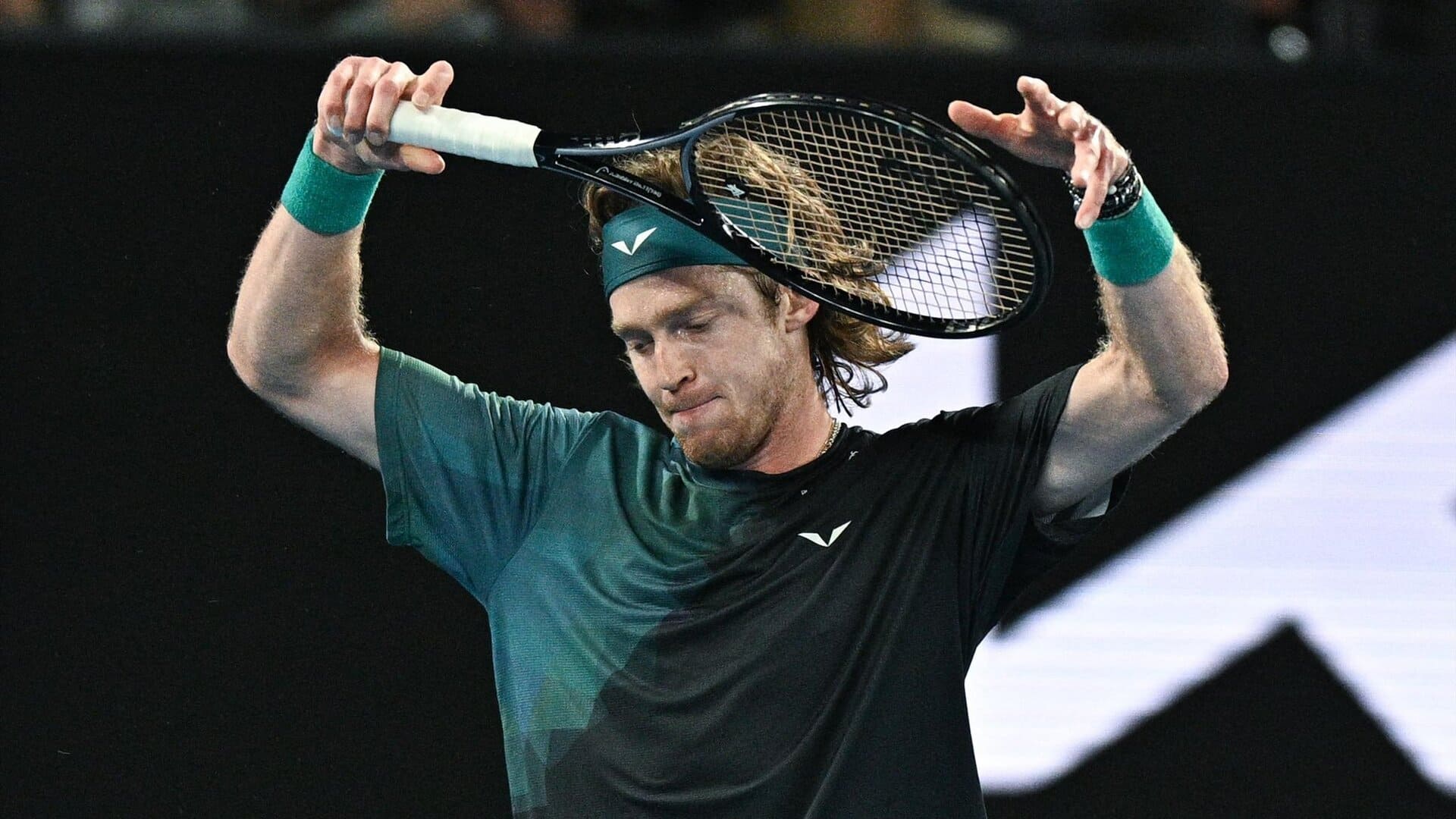 Andrey Rublev estende recorde negativo em quartos de final de Grand Slams