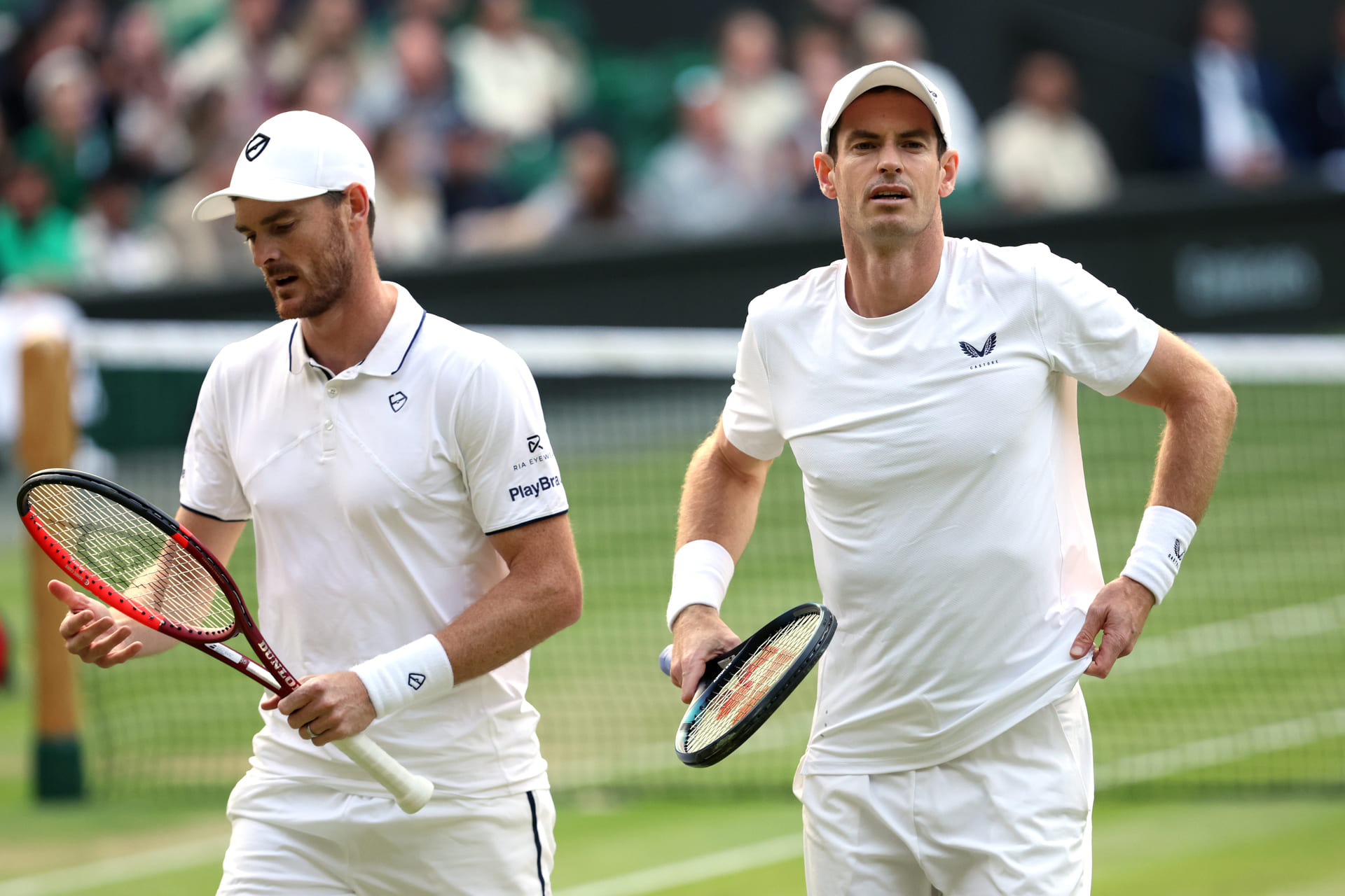 Andy Murray e Jamie Murray derrotados na estreia como parceiros em ...