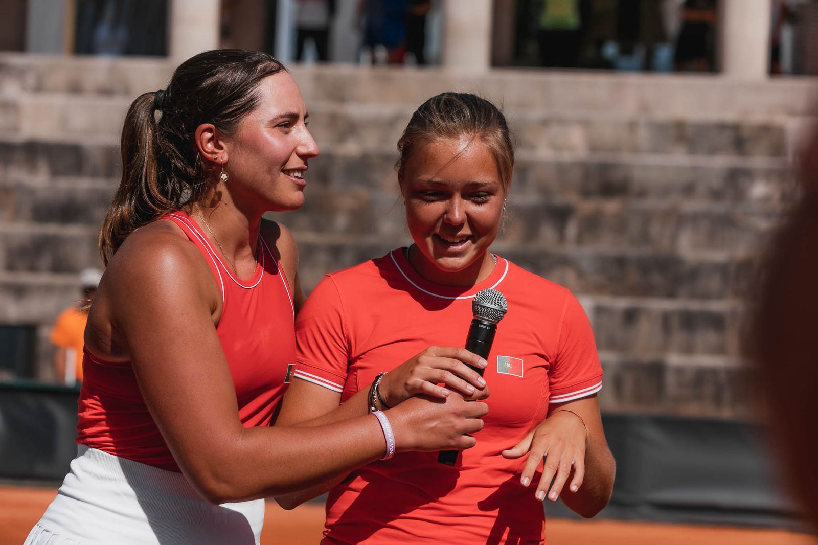 Francisca Jorge e Angelina Voloshchuk frente a frente na Figueira da Foz
