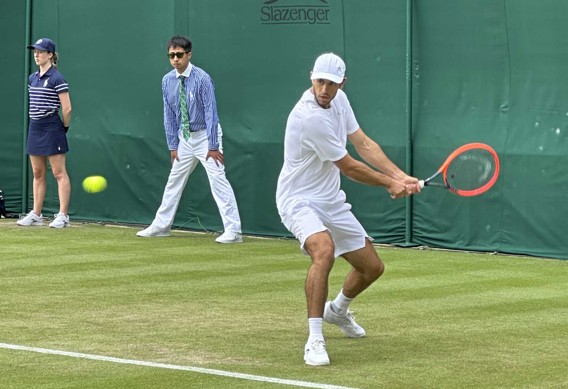 Nuno Borges desperdiça oportunidades e perde na primeira ronda de Wimbledon