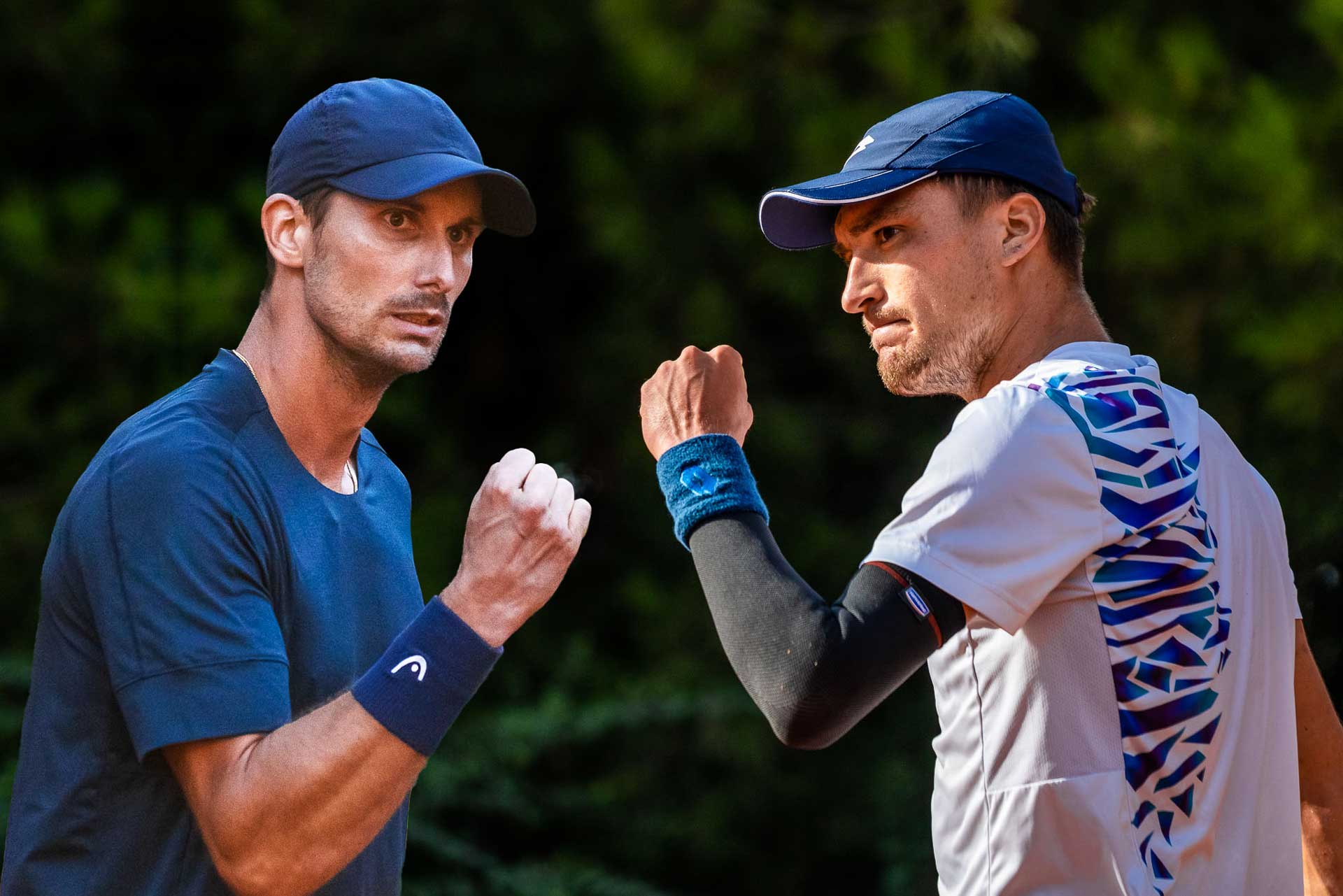 Raphael Collignon e Alexander Ritschard frente a frente na final do Del ...