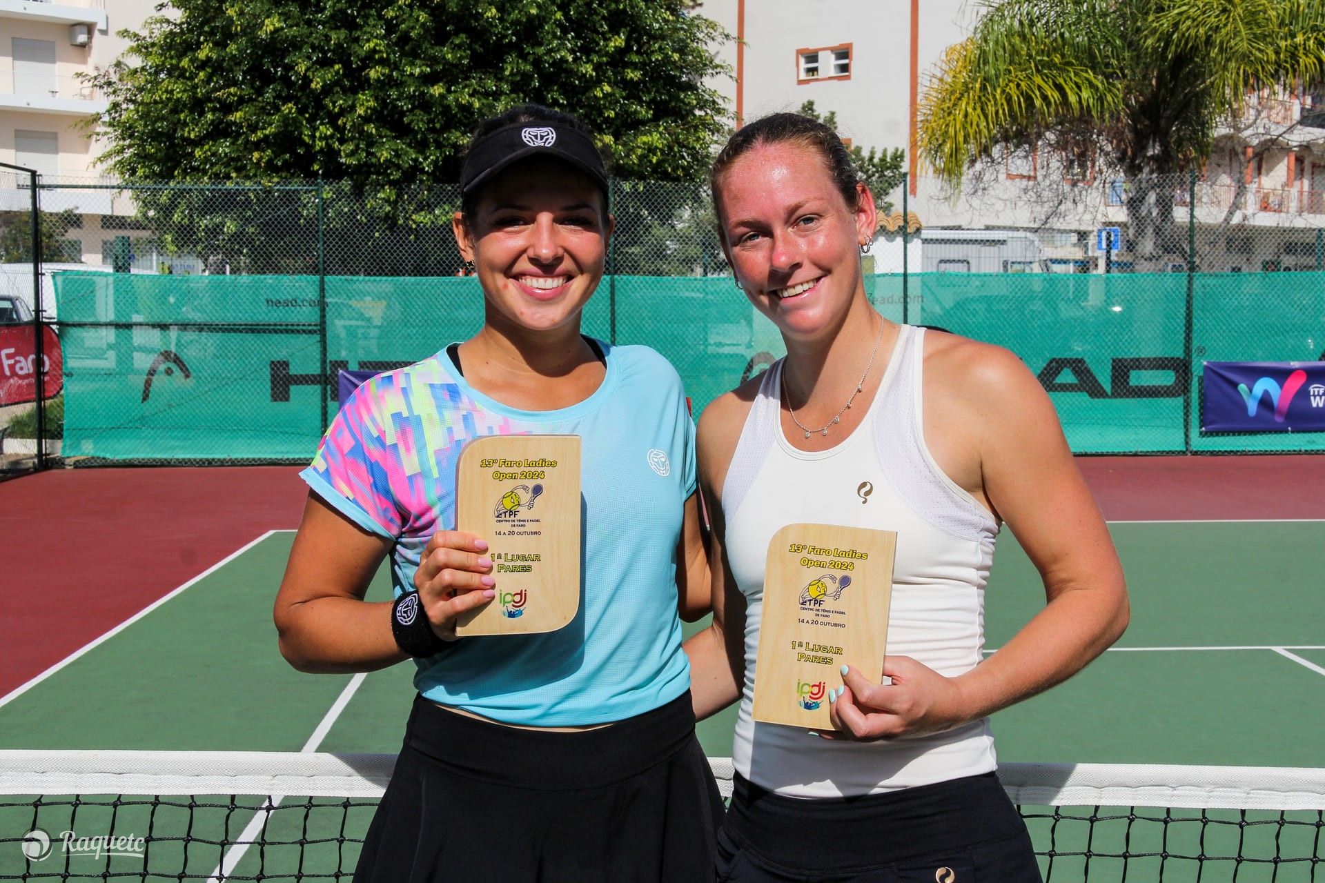 Weronika Falkowska e Stephanie Visscher são as novas campeãs de pares ...