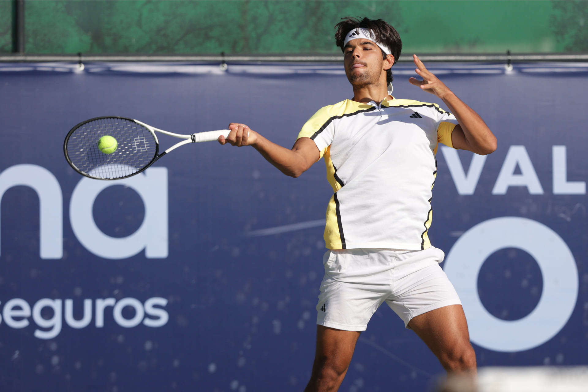 Francisco Rocha sorri no primeiro duelo português do dia em Vale do Lobo