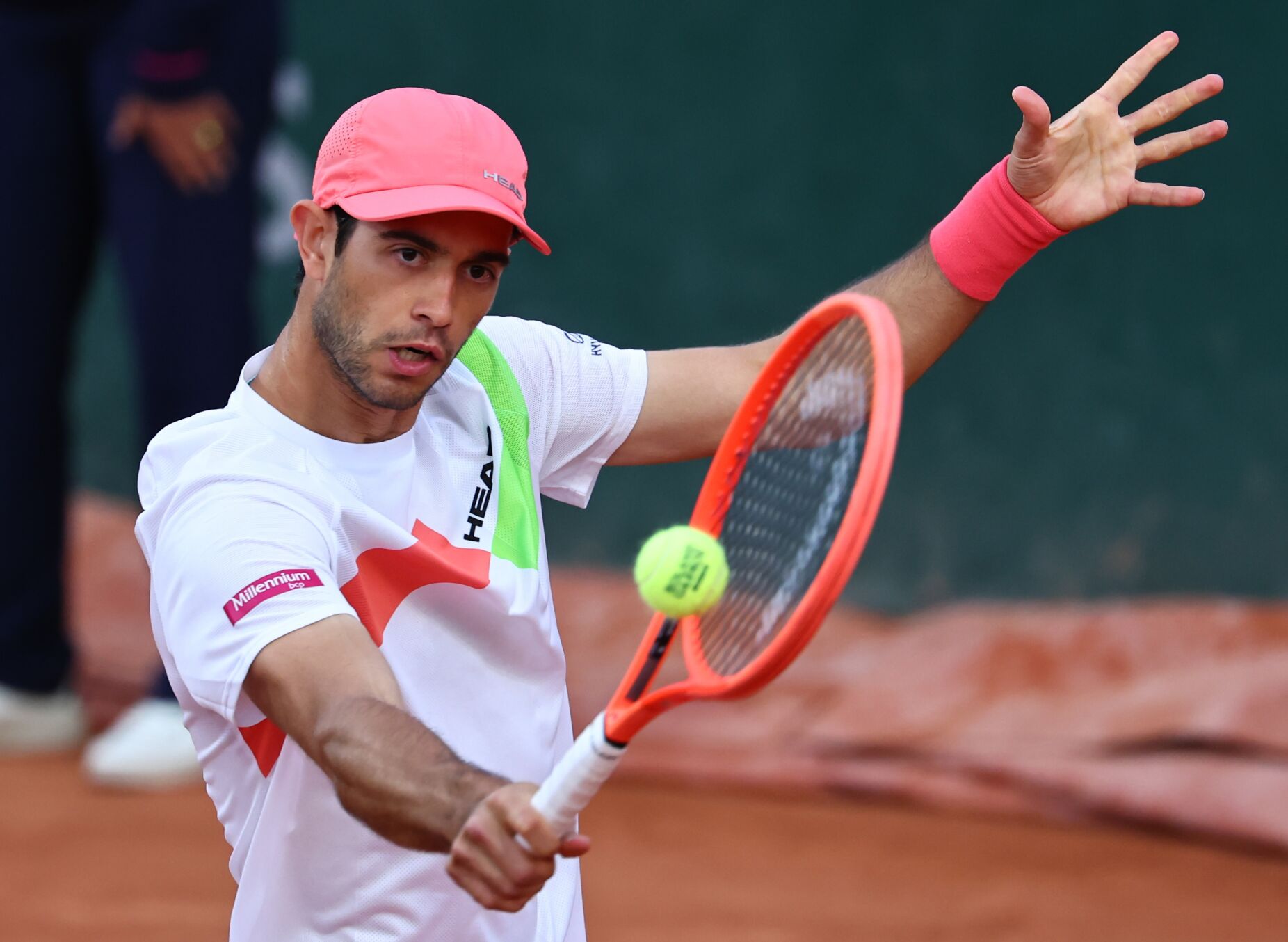 Nuno Borges enfrenta Casper Ruud esta quarta-feira no segundo maior palco de Roland-Garros