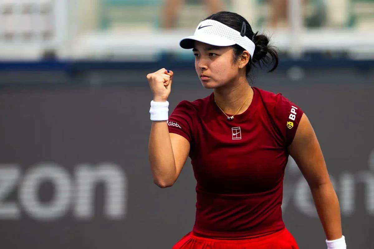 Alexandra Eala alcança a primeira final WTA da carreira na relva de ...