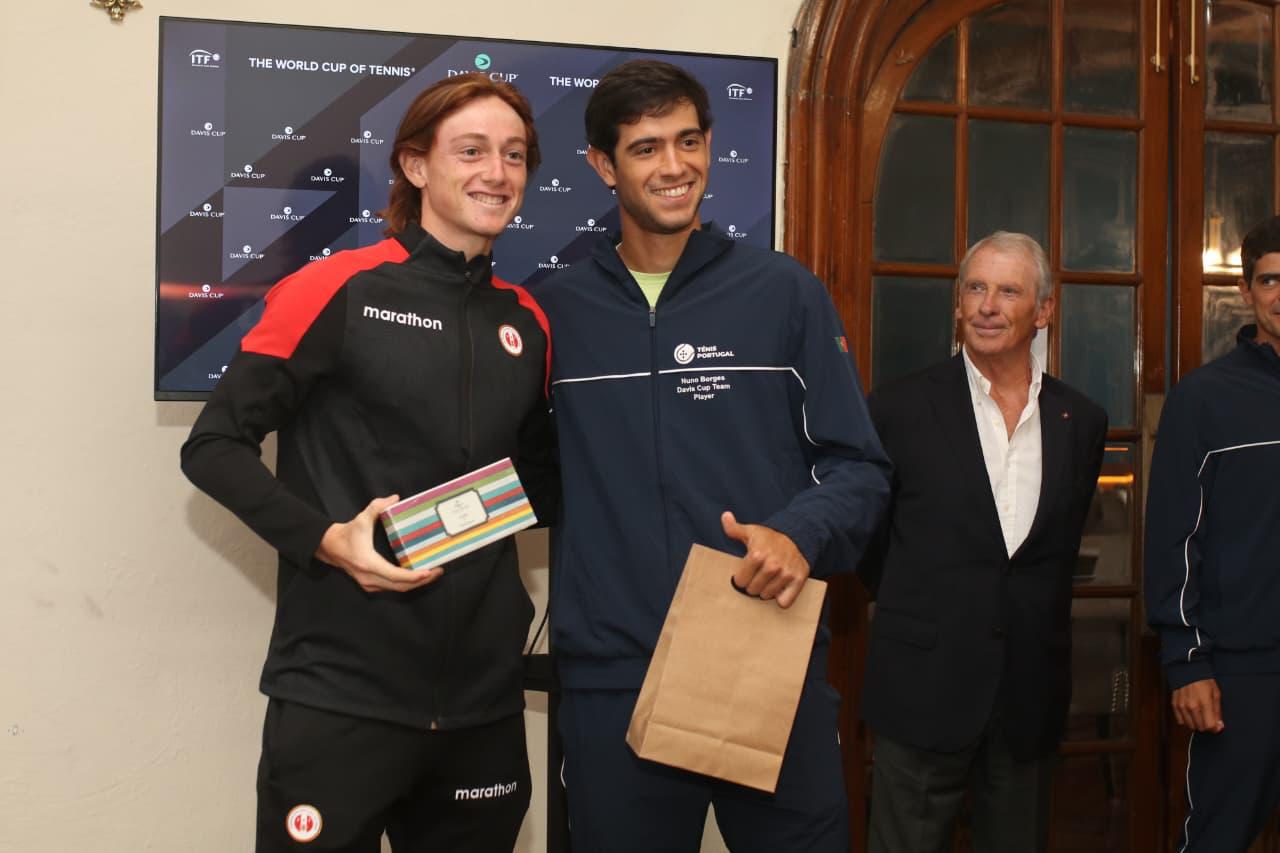 Nuno Borges e Jaime Faria abrem eliminatória no Perú